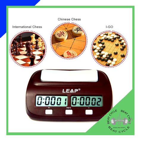 Chess Clock Digital I GO Count Up Down Timer LEAP PQ S Lazada PH