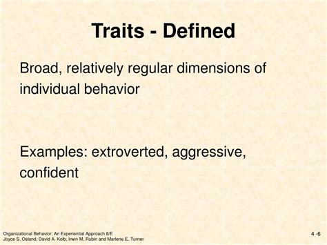 Ppt Chapter 4 Decoding Human Behavior And Personality Powerpoint