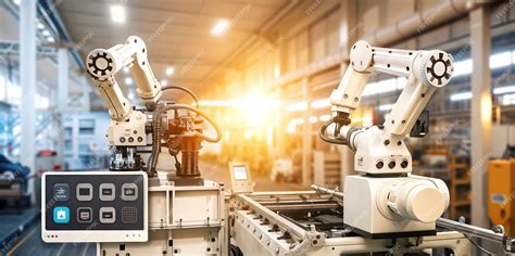 3d Ai Control System And Industrial Automation Icons For Vector Designs