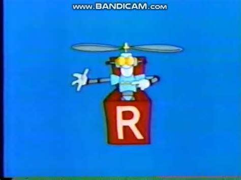 Rocket Classic Sesame Street R For Rhinoceros And Racket Robot Youtube