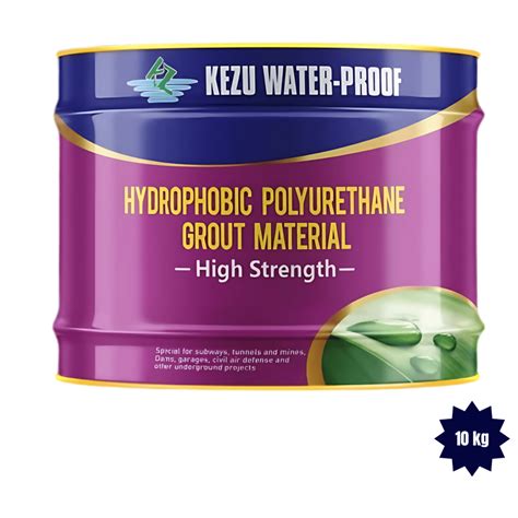 Kezu Hydrophobic Polyurethane Injection Grout Onyxengineerings