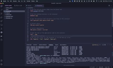 Melvin Vivas On Linkedin I Asked Cursor To Create A Dockerfile From Scratch For A Python Project