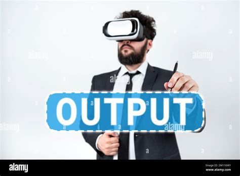 Conceptual Caption Output Word For The Final Result Of Something Or