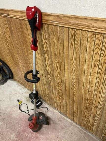 Troy Bilt 12 Cordless 20v String Trimmer Legacy Auction Company