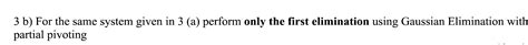 Solved 3 A Use Gauss Seidel Method To Write The Matlab