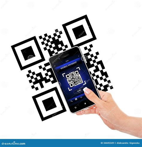 Qr Code Screen Stock Illustrations 4810 Qr Code Screen Stock