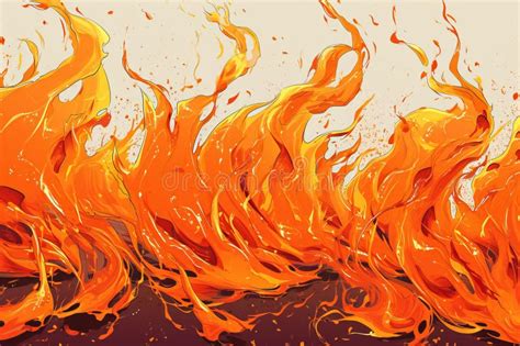Fire Flames Background Illustration Of Fire Flames Fire Flames