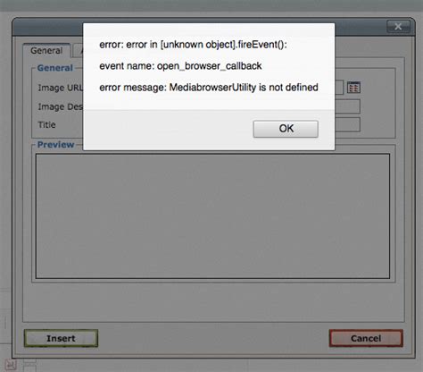 Adminhtml Error When Trying To Upload Image In Wysiwyg Of Custom