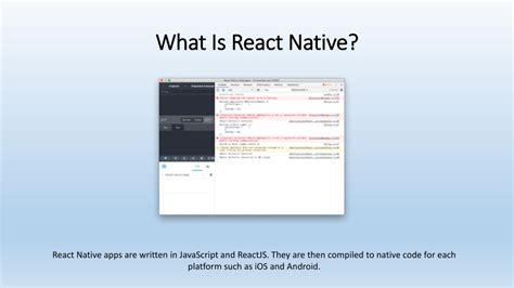 PPT React Vs React Native What S The Difference PowerPoint Presentation ID