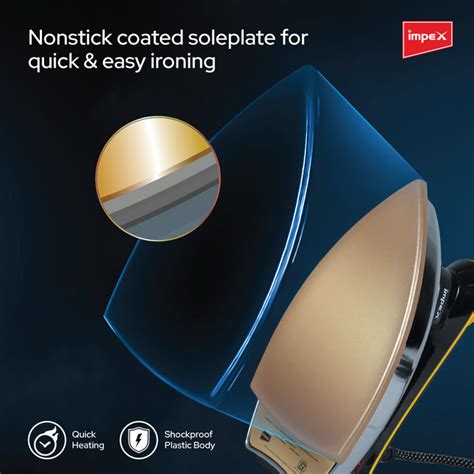 IMPEX Heavyweight Electric Iron Box (FABRIKA) — Impex Webstore