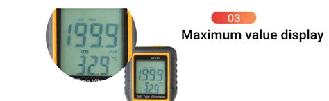 Walfront Vibration Meter Split Type Digital Vibration Tester Vibration Analyzer Vibrometer