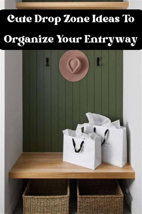 Cute Drop Zone Ideas To Organize Your Entryway Pink Pop Design