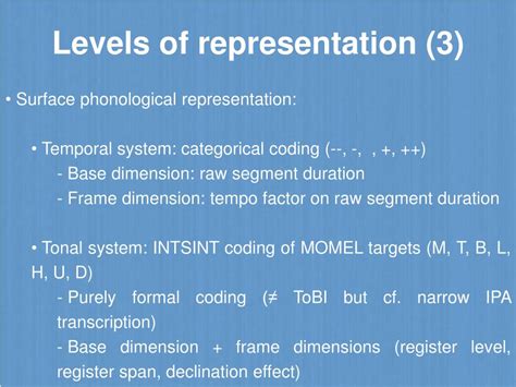 Ppt Prozed An Editor For The Automatic Processing Of Prosodic Variation Powerpoint