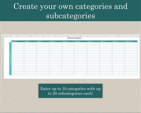 Spending Tracker Excel Template Expense Log Transaction Register Etsy