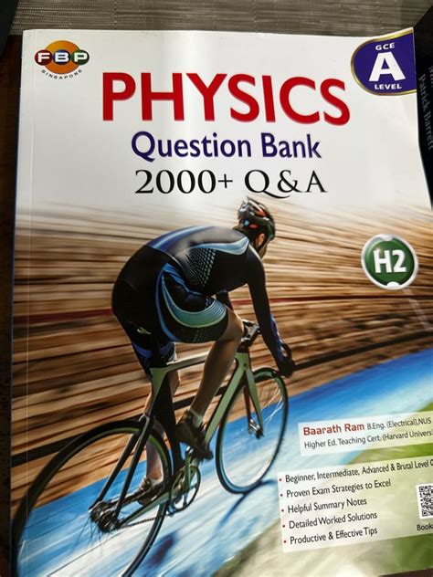 H2 Physics Workbook Hobbies And Toys Books And Magazines Assessment