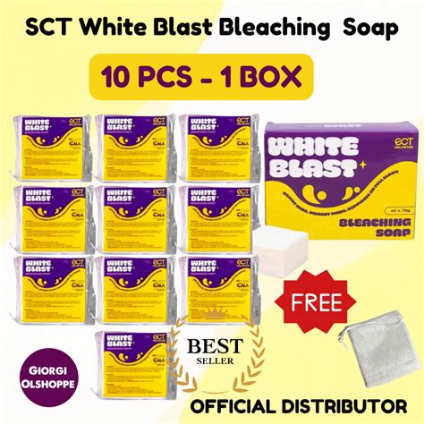 10 PCS SCT WHITE BLAST BLEACHING SOAP 70G Shopee Philippines