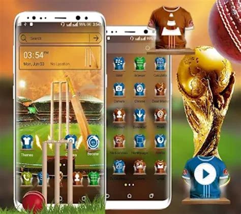 Android Için Cricket Launcher Theme İndir