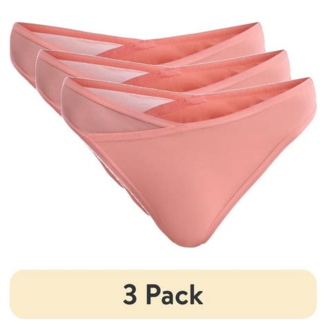 No Boundaries Womens And Womens Plus Size Micro Thong Panty With Mesh