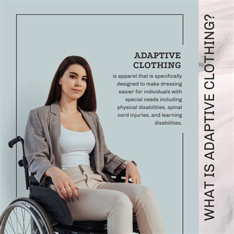 Adaptive Clothing Ad With Woman On Wheelchair Online Instagram Post