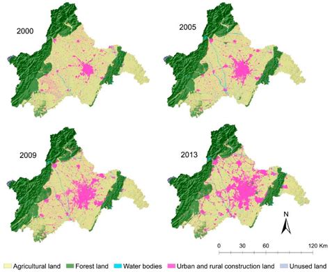 Sustainability Free Full Text Delineation Of Urban Growth Boundaries With Sd And Clue S