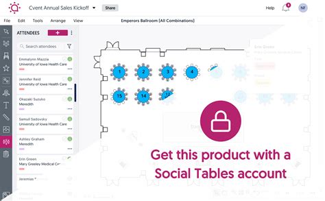 Event Planning Software Social Tables Easy And Free