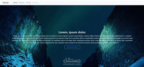 Bootstrap Project مستقل