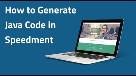 How To Generate Java Code With Speedment 313 Youtube