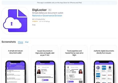 Digilocker Portal Registration Download App For Online Document