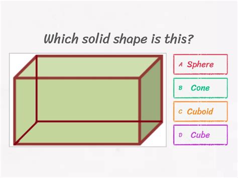 Rectangle Cuboid Quiz