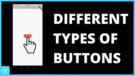 Exploring Flutter Buttons With Example Easyflutter Youtube