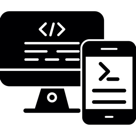 Code Terminal Generic Glyph Icon