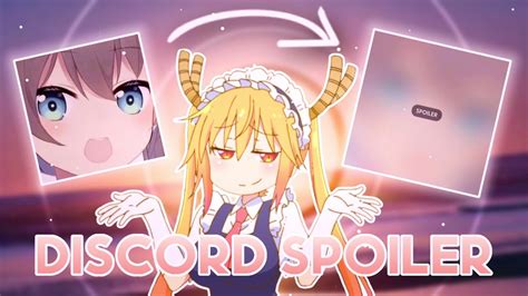 How To Do A Spoiler On Discord Lanetasec