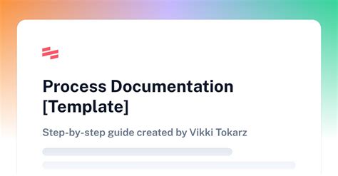 Process Documentation Template Scribe