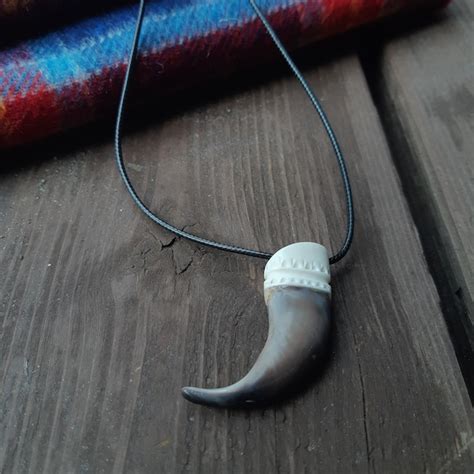 Bear Claw Necklace Etsy