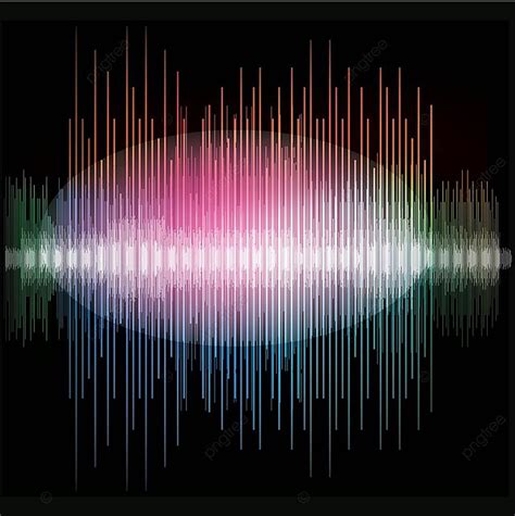 Sharp Colorful Waveform Musical Analysis Scientific Vector Musical Analysis Scientific PNG