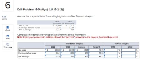 Solved Drill Problem 16 5 Algo LU 16 2 2 Chegg Com