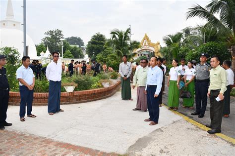စစ်ကိုင်းတိုင်းဒေသကြီး ဝန်ကြီးချုပ်ဦးမြတ်ကျော် စစ်ကိုင်းမြို့၊ ရတနာစေတီဆင်များရှင် ဘုရားကြီးတွင