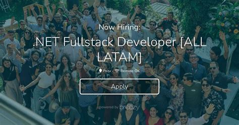 Net Fullstack Developer All Latam At Tekton Labs