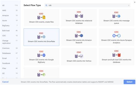 Create Pipeline To Cdc Data Into Snowflake Etlworks Support