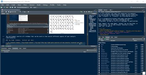 Chapter Setting Up An R Environment Analyzing Cytometry Data With R