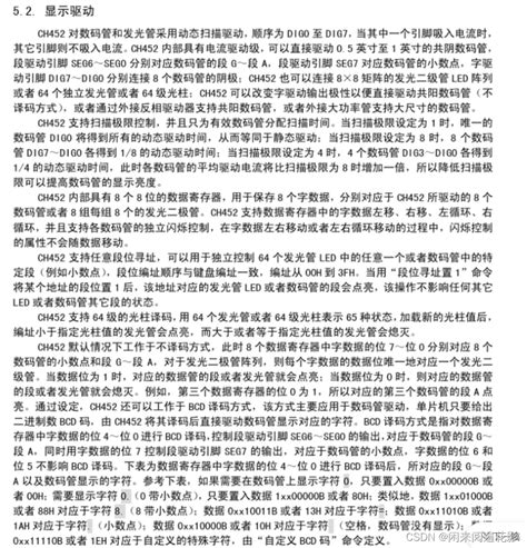 stm32 4线spi方式驱动ch452a数码管驱动芯片 csdn博客