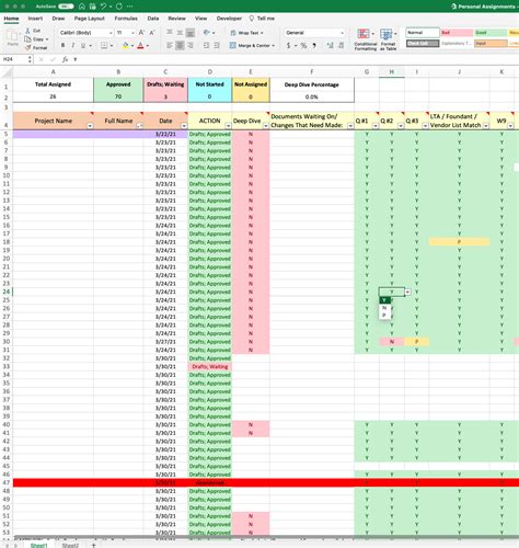 Data Validation Drop Down Not Displaying In Correct Location