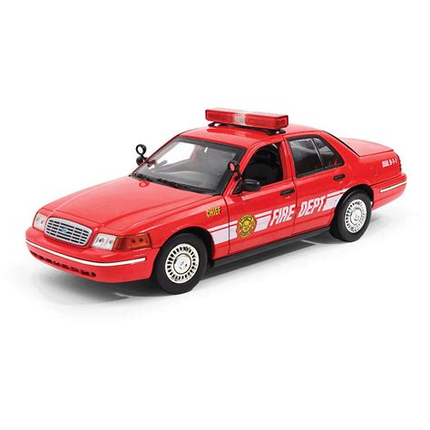 Police Cars And Fire Trucks Diecast Collectibles Miniature Cars