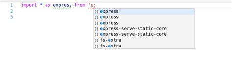 Nodejs Duplicate In Module Import Suggestion Typescript Nodejs On