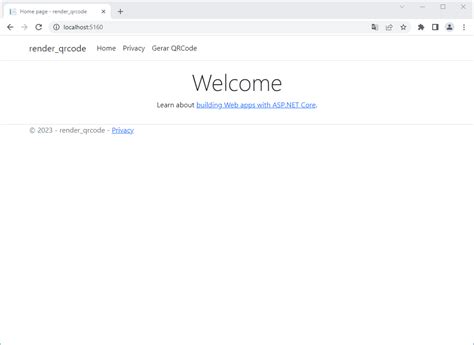 Gerando QRCode No ASP NET Razor Pages Balta Io