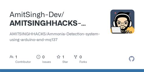 GitHub AmitSingh Dev AMITSINGHHACKS Ammonia Detection System Using Arduino And Mq137