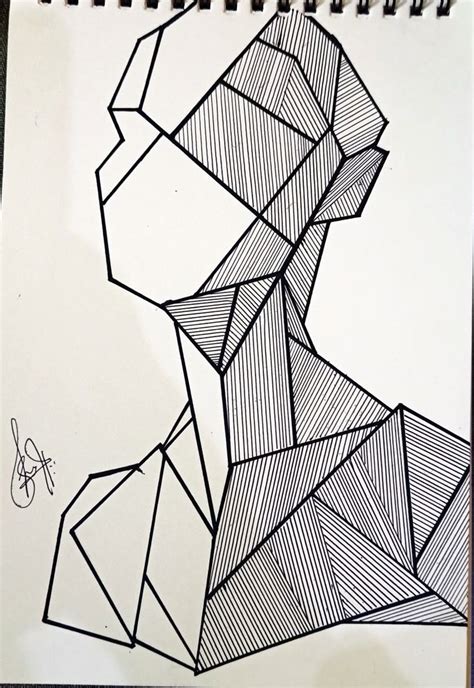 Power Of Lines Easy Abstract Drawing Line Art Drawings Meaningful