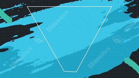 Blue Painting Minimalistic Texture Ink Powerpoint Background For Free Download Slidesdocs