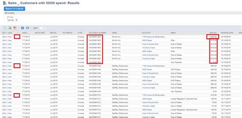Netsuite Creating Transactions Based Searches