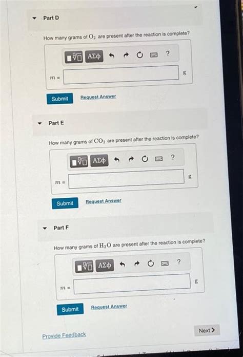 Solved When A Mixture Of 15 0 G Of Acetylene C₂h₂ And 15 0